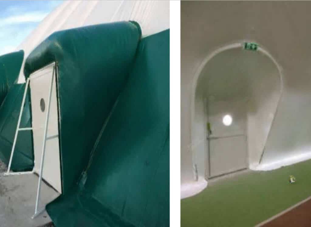 Airdomespaces Emergency Exit